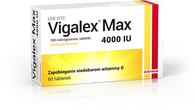 Vigalex Max 4000 IU 60 tabl. - Opinie i ceny na Ceneo.pl