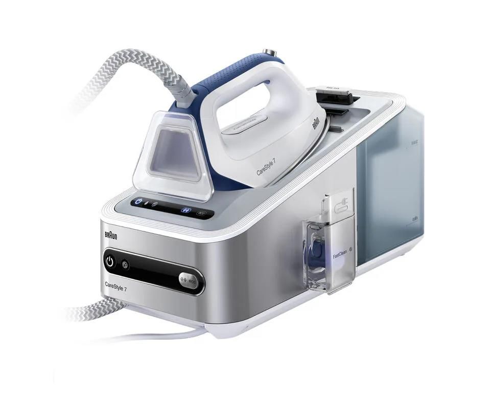 Braun Carestyle 7 Steam generator iron IS 7143 White/blue - Saturatory ...
