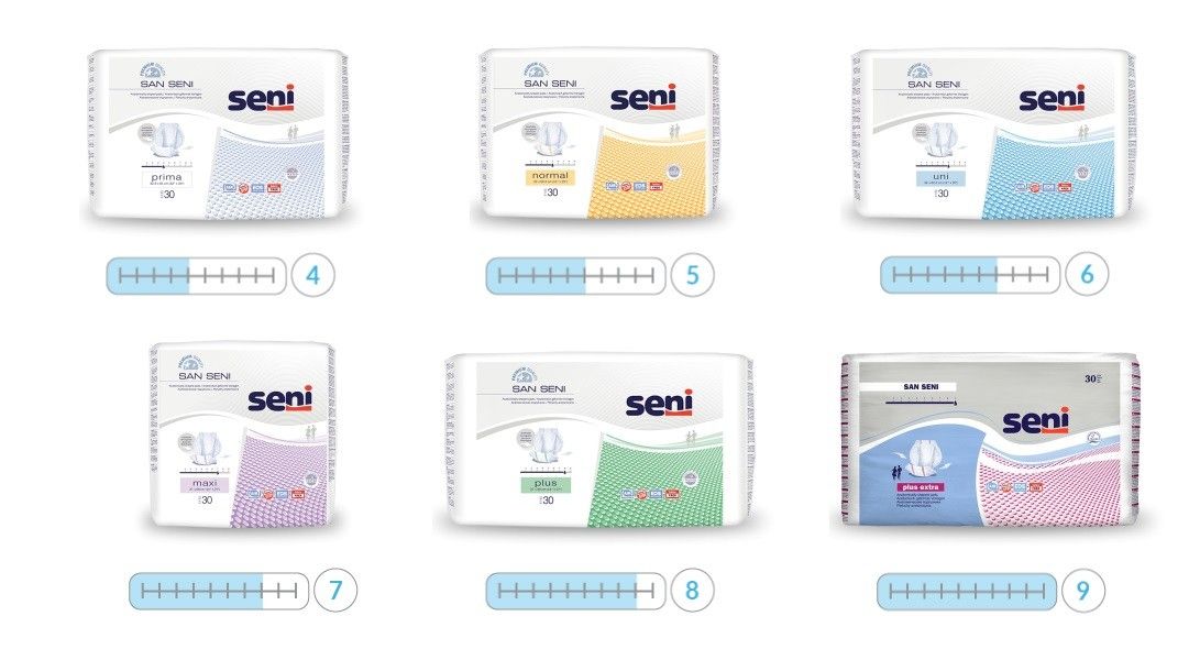 Seni pieluchy anatomiczne San Seni Prima 30szt. - Opinie i ceny na Ceneo.pl