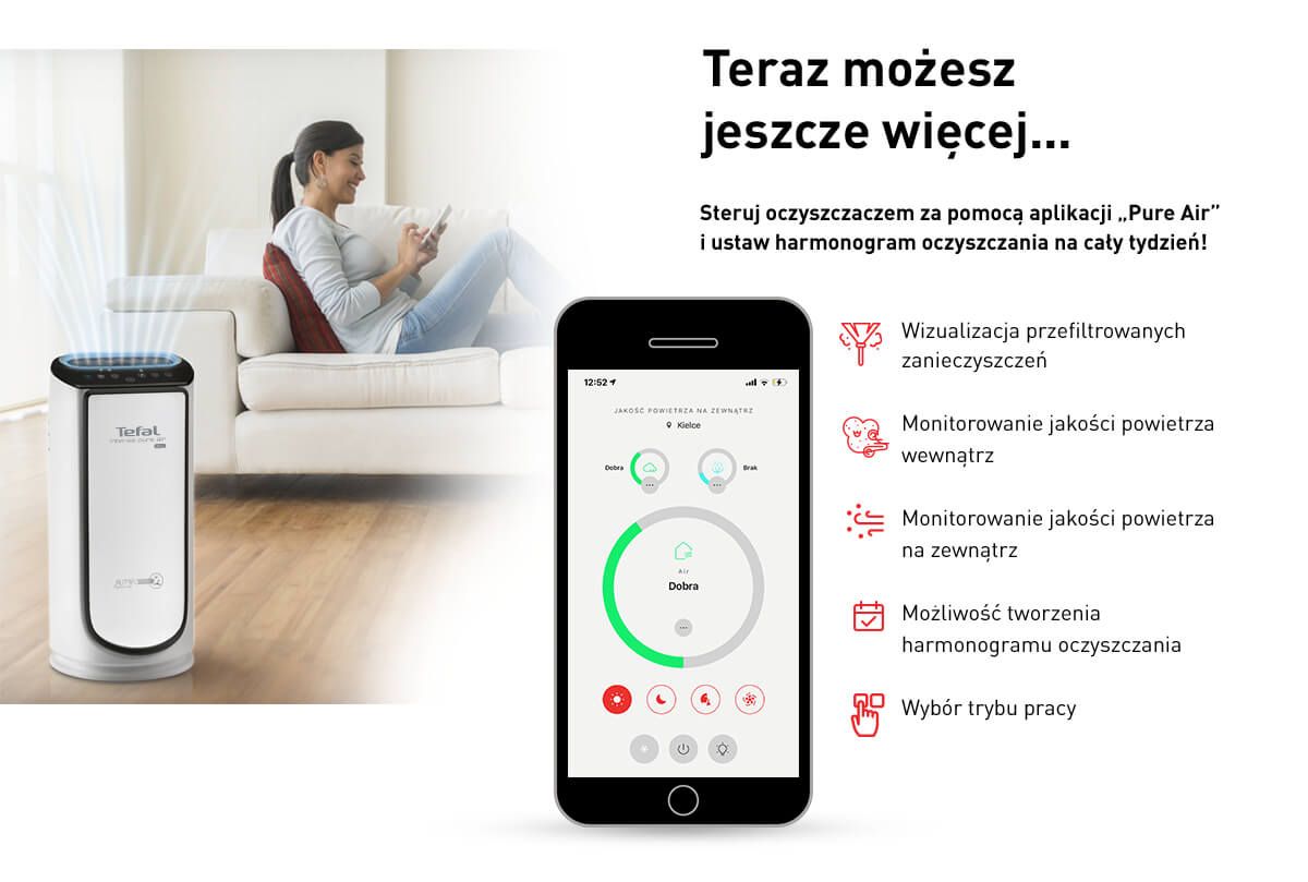 Oczyszczacz powietrza TEFAL Pure Air Essential PT2530 - opinie, ceny na ...