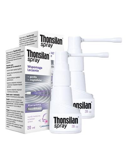 THONSILAN Spray 2 x 20 ml - Opinie i ceny na Ceneo.pl