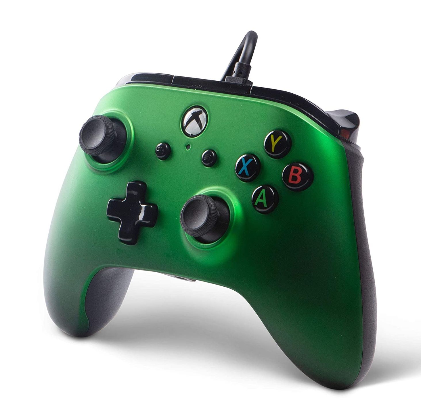 Gamepad PowerA Xbox One Enhanced Wired Emerald Fade - Ceny i opinie ...