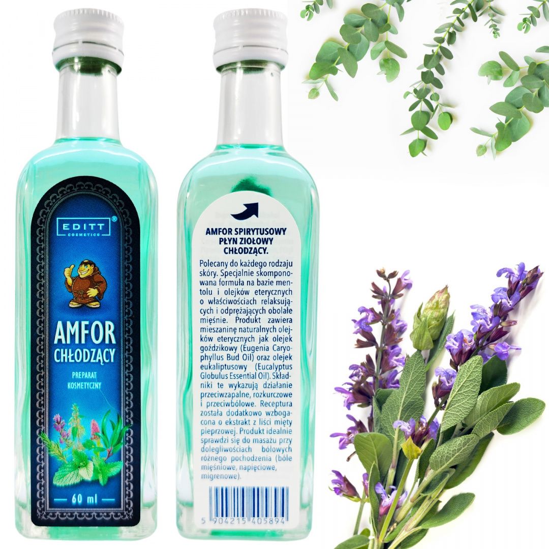 Preparat medycyny naturalnej Amfor Zestaw Płyn Ziołowy na Bóle 3 x 60 ...