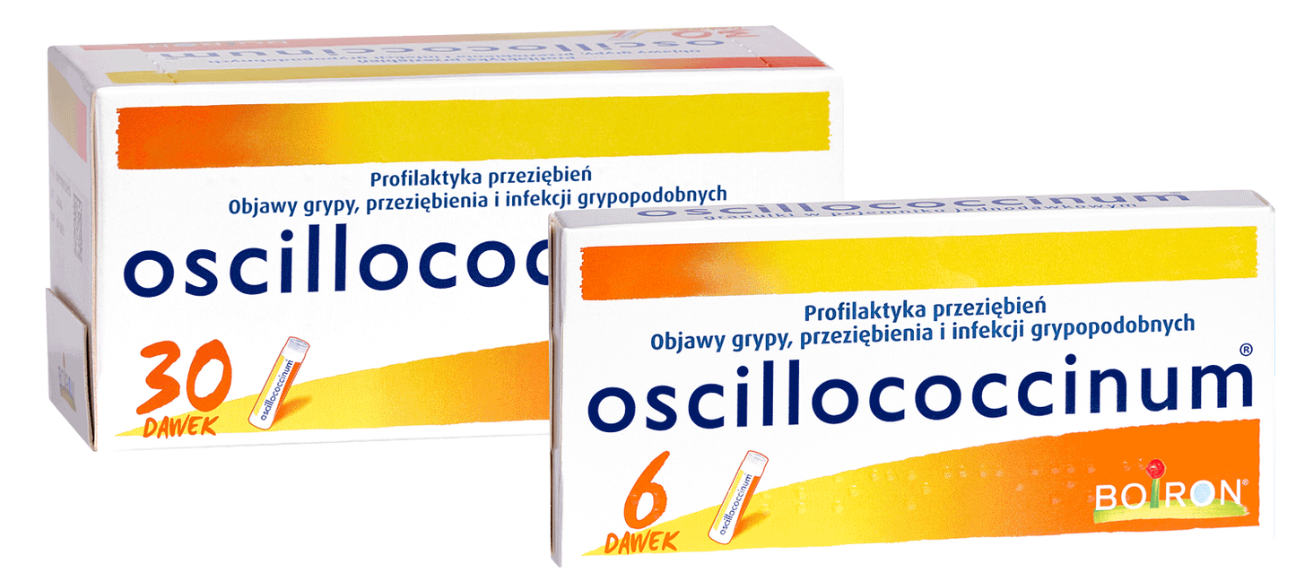 Lek homeopatyczny Oscillococcinum 6 dawek x 1 g - Opinie i ceny na Ceneo.pl