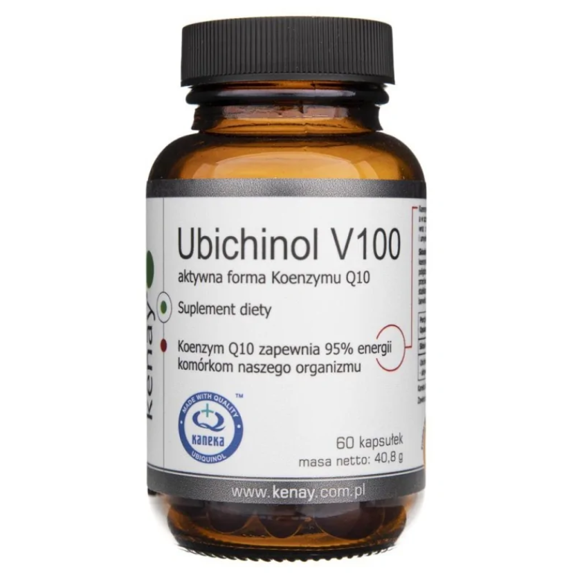 Kenay Ubichinol V100 Q10 60kaps. - Opinie i ceny na Ceneo.pl