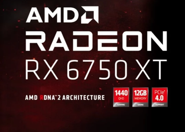 PowerColor Radeon RX 6750 XT Red Devil 12GB GDDR6X ...
