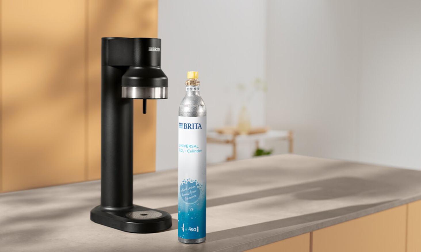 BRITA Cylinder CO2 sodaONE 60L 425g (1049254) - Opinie i ceny na Ceneo.pl