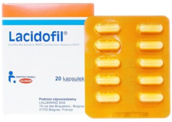 Lacidofil 20 kaps - Opinie i ceny na Ceneo.pl
