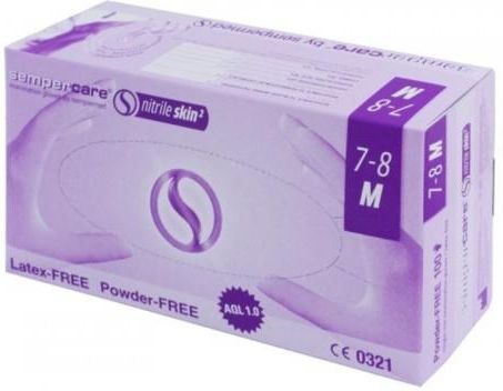 Sempermed Austria Semper Skin2 Rękawiczki Nitrylowe 200Szt M - Ceny i opinie - Ceneo.pl
