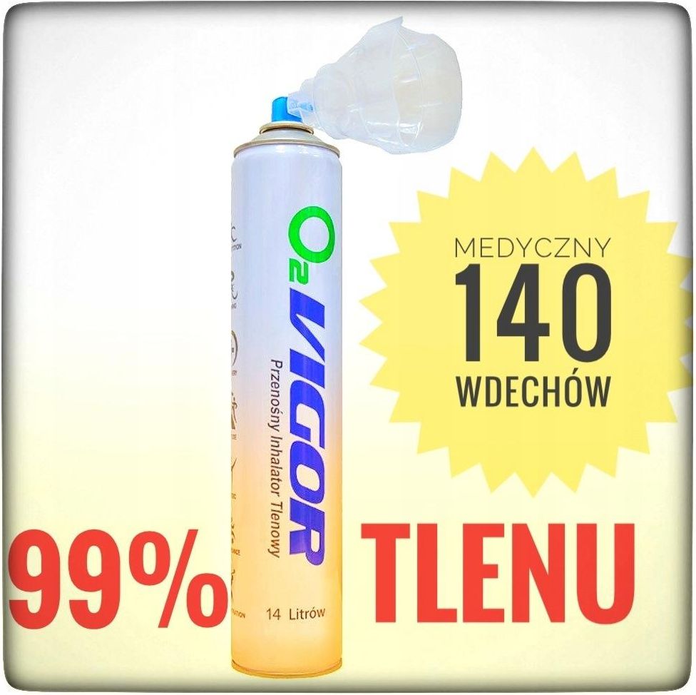 Vigor Tlen Inhalacyjny Medyczny 14L - Ceny i opinie - Ceneo.pl