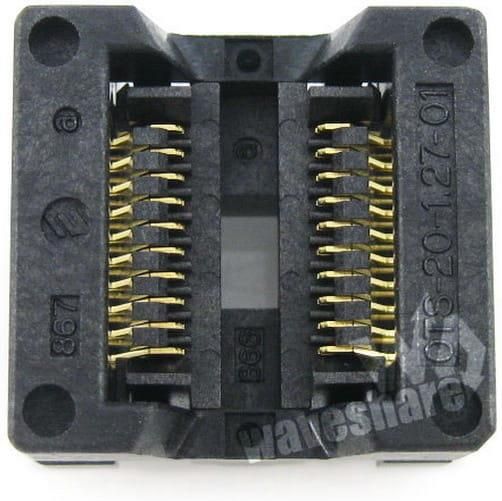 Waveshare Enplas IC Test & Burn-in Socket for SOP20 SO20 SOIC20 package ...