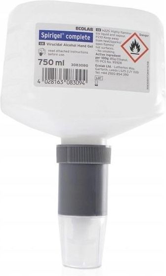 Medisept Ecolab Spirigel Complete 750Ml Żel Alkoholowy Do Dezynfekcji ...