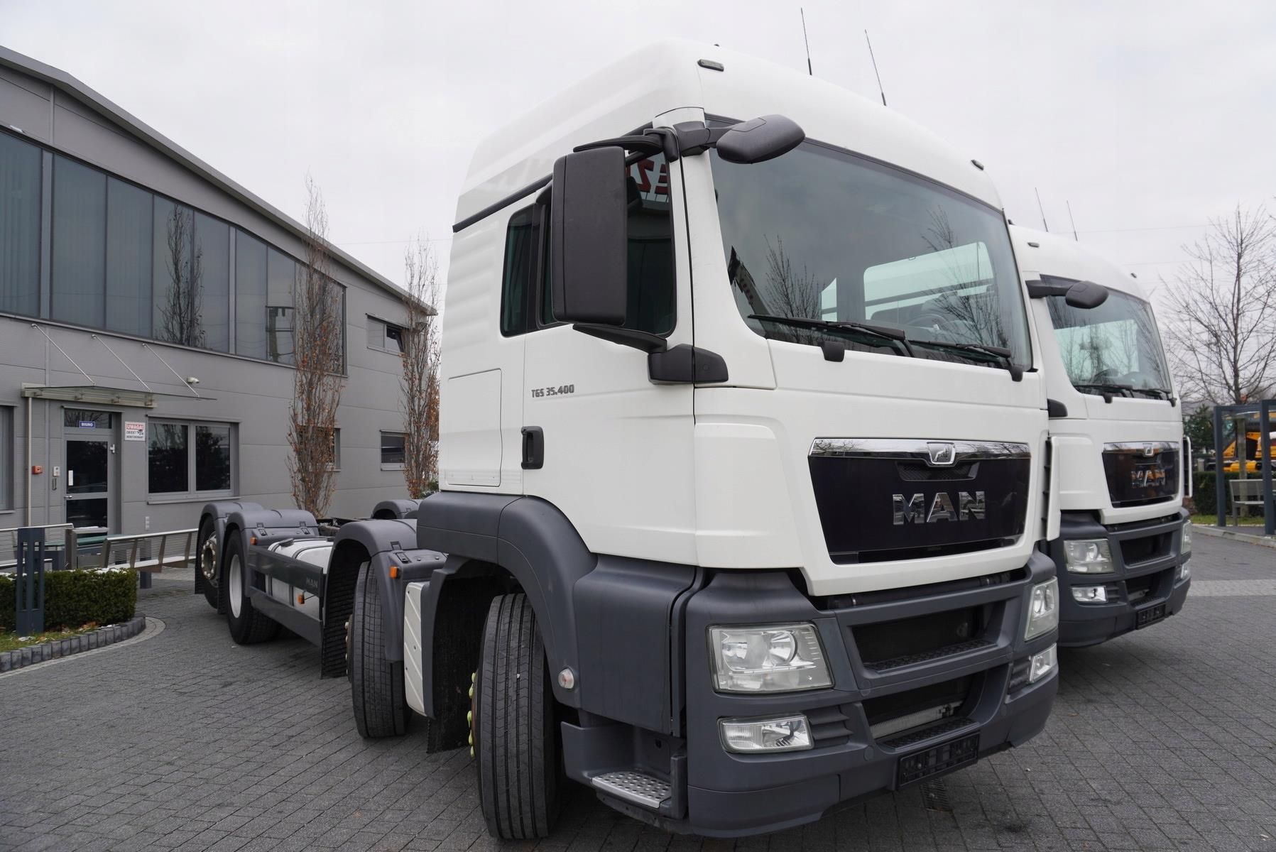 MAN TGS 35.400 , 8x2 , oś skretna/podn. przystawka - Opinie i ceny na ...