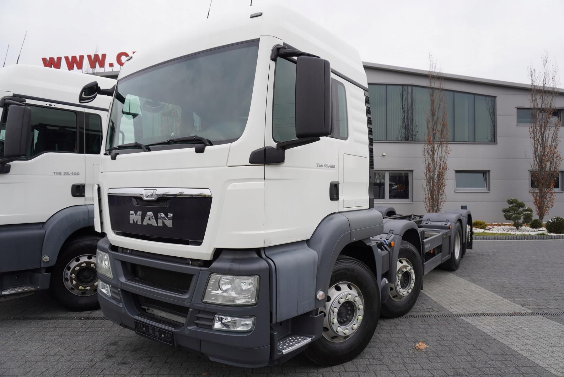 MAN TGS 35.400 , 8x2 , oś skretna/podn. przystawka - Opinie i ceny na ...