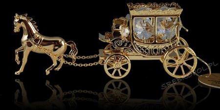 Karoca z koniem z kryształkami swarovskiego (122-0207H) - Opinie i ...