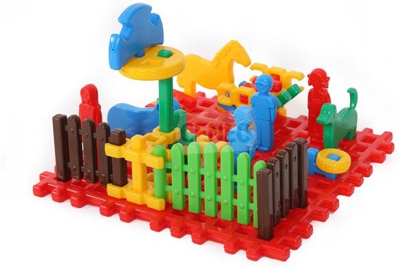 Mario Inex Konstrukcyjne Klocki Waflowe Mini Farma 30el. 901182 - ceny ...