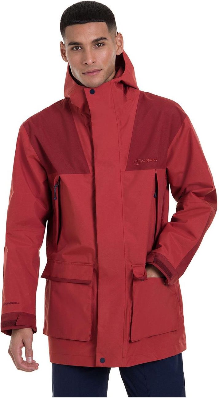 Berghaus Męska Kurtka Breccan Ia Parka Shell Jkt Am Dkred/Dkre 4 ...