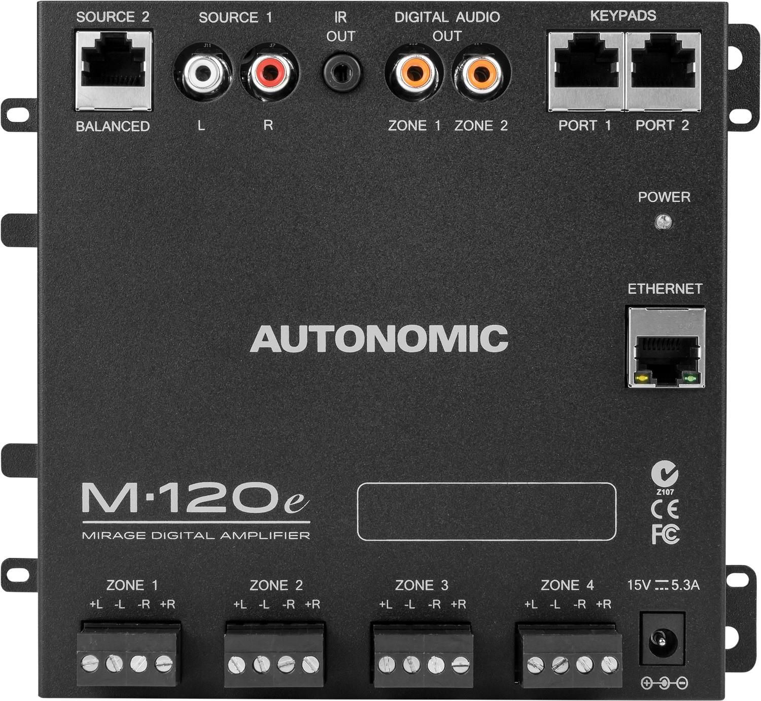 Wzmacmiacz audio Autonomic Mirage M-120e eSeries Digital - Opinie i ...