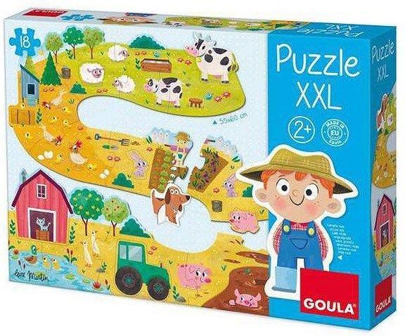 Diset Puzzle Baby Gospodarstwo Xxl 17El. - Ceny i opinie - Ceneo.pl