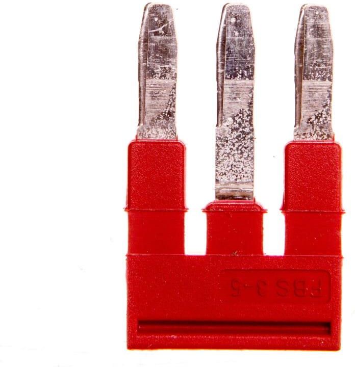 Phoenix Contact Mostek Wtykany 3-Biegunowy 5,2mm Czerwony Fbs35 50szt ...