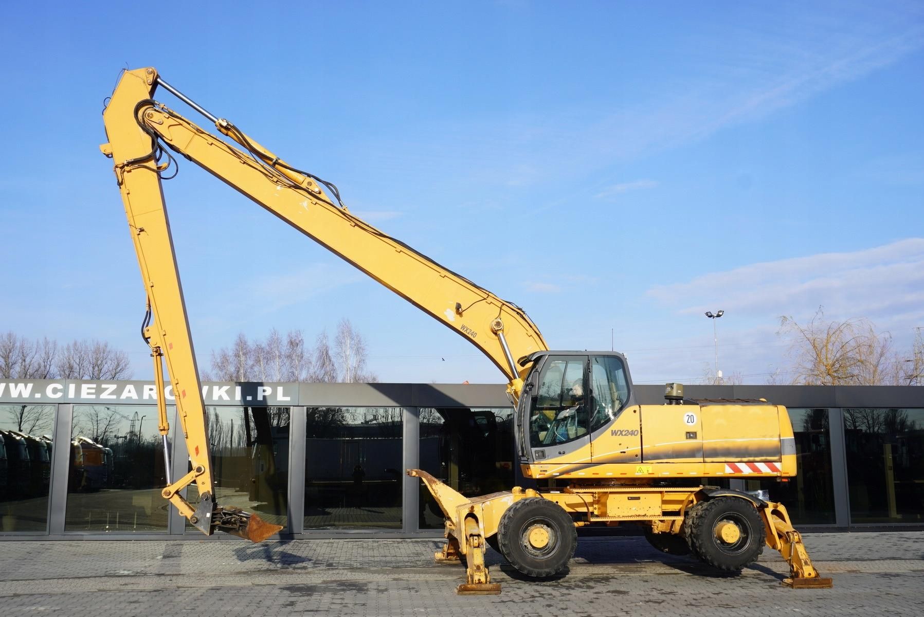 Koparka CASE WX240 , LONG REACH 16m - Opinie i ceny na Ceneo.pl