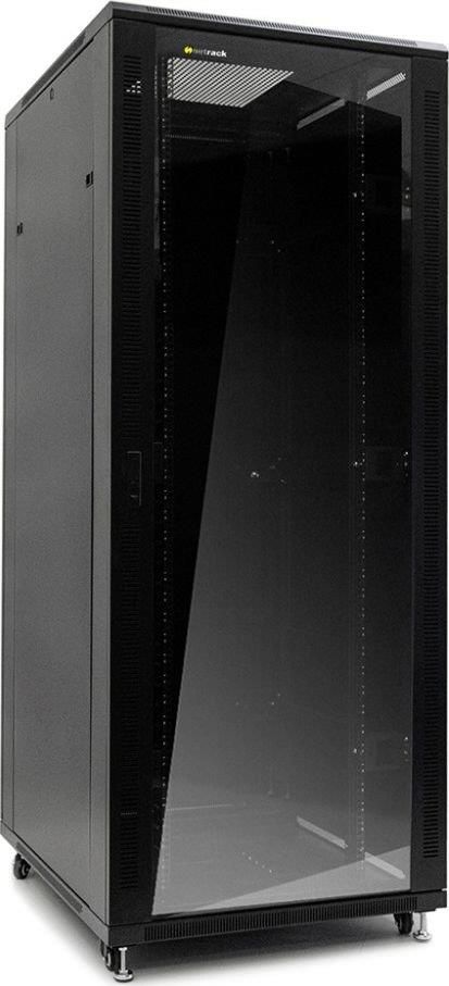 NetRack 42U/800x800mm (drzwi szklane)-szary ZŁOŻONA (01942088011Z ...
