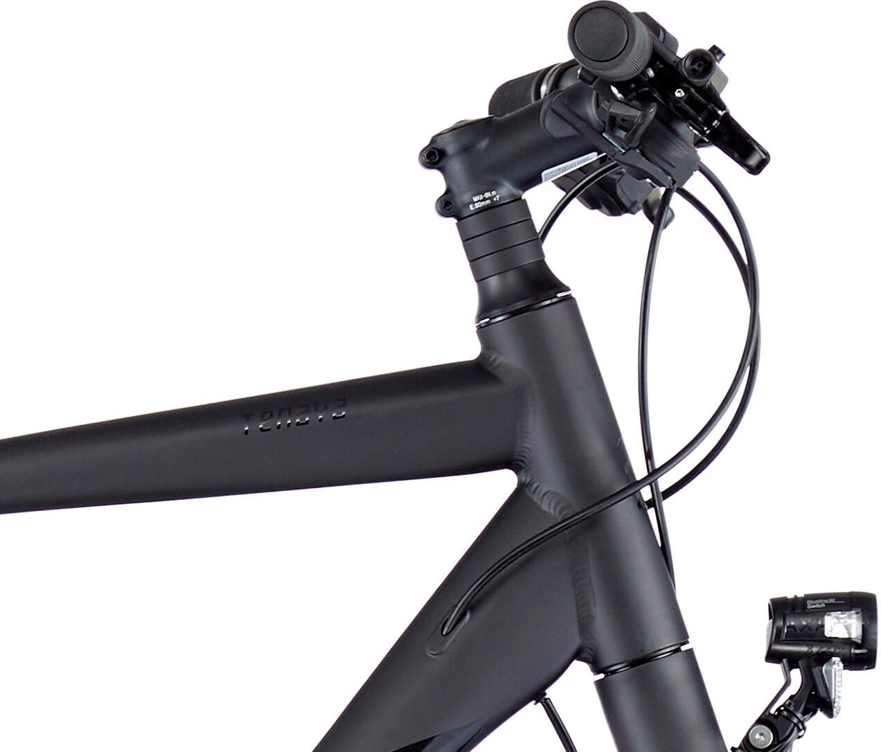 Serious Tenaya Hybrid Street Black Matt 28 2020 - Rowery Górskie Męskie ...