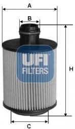 Filtr paliwa UFI 2610400 - Opinie i ceny na Ceneo.pl