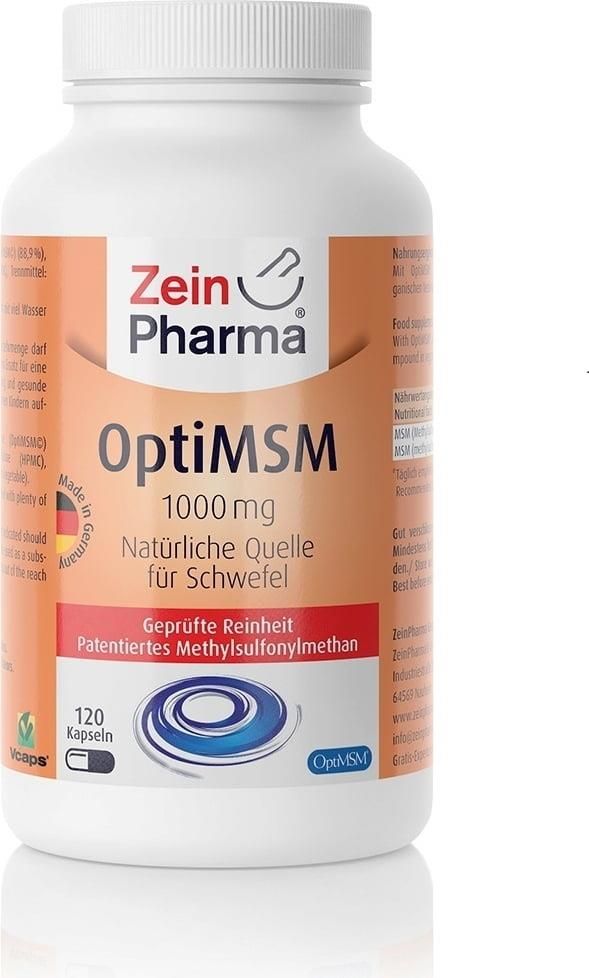 ZeinPharma OptiMSM 1000mg kapsułki 135 g - Opinie i ceny na Ceneo.pl