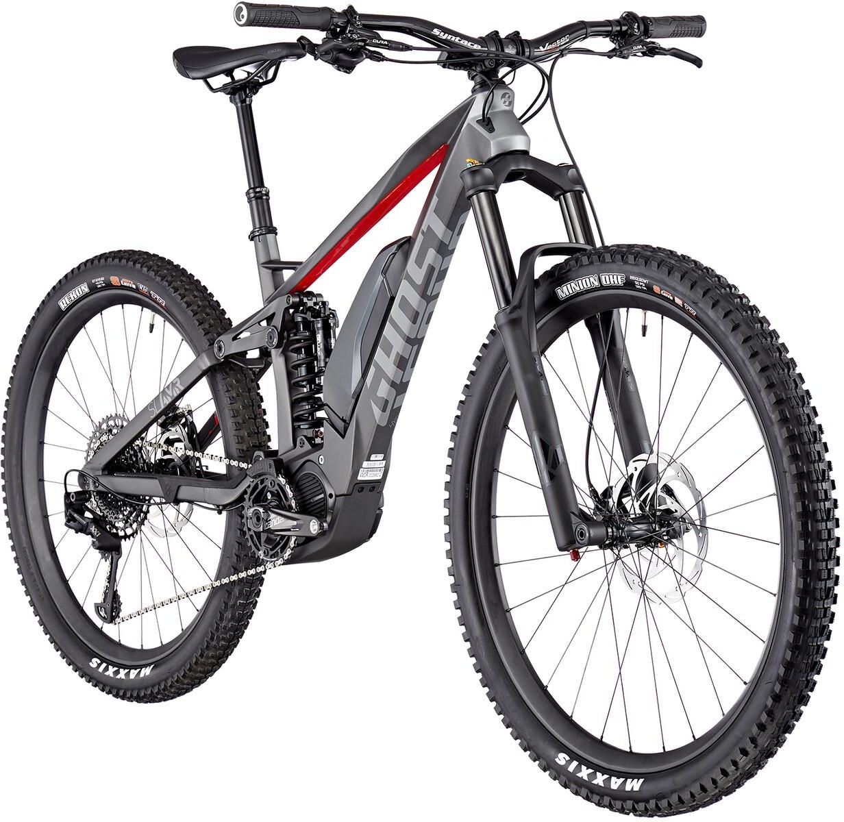 Ghost Hybride Sl Amr S8.7+ Lc Titanium Gray Microchip Gray Riot Red 27 ...