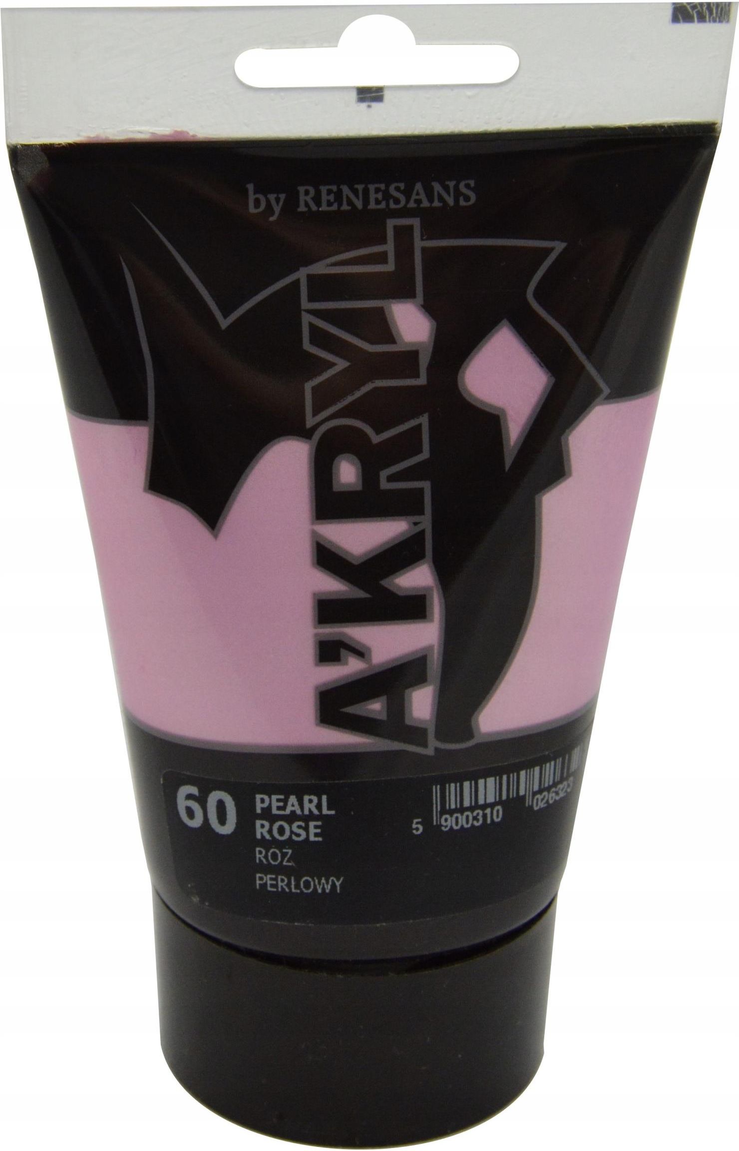 FARBY AKRYLOWE 100ML RENESANS 60 RÓŻ PERŁOWY - Ceny i opinie - Ceneo.pl