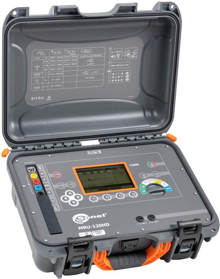 Sonel Mru-120Hd Miernik Rezystancji Uziemienia I Rezystywności Gruntu ...