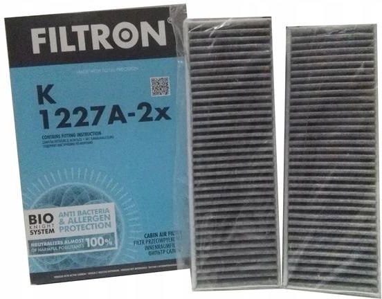 Filtr kabinowy FILTR KABINOWY Filtron K1227A-2X CITROEN JUMPY V_ - Opinie i ceny na Ceneo.pl