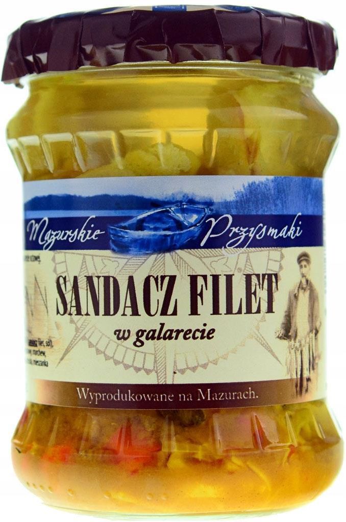 Mazurskie Przysmaki - Sandacz filet w galarecie 450g - Ceny i opinie ...