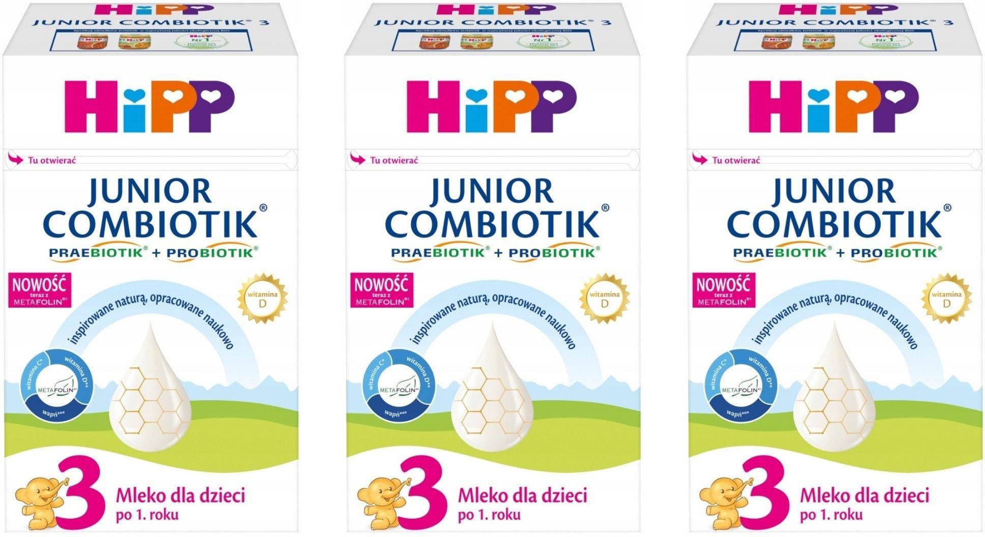 HiPP 3 Bio Combiotik 3x550g - Ceny i opinie - Ceneo.pl