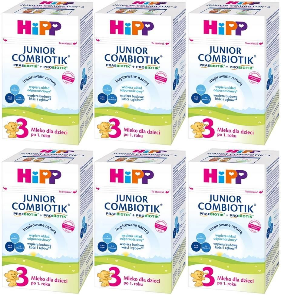 HiPP 3 Bio Combiotik 6x550g - Ceny i opinie - Ceneo.pl
