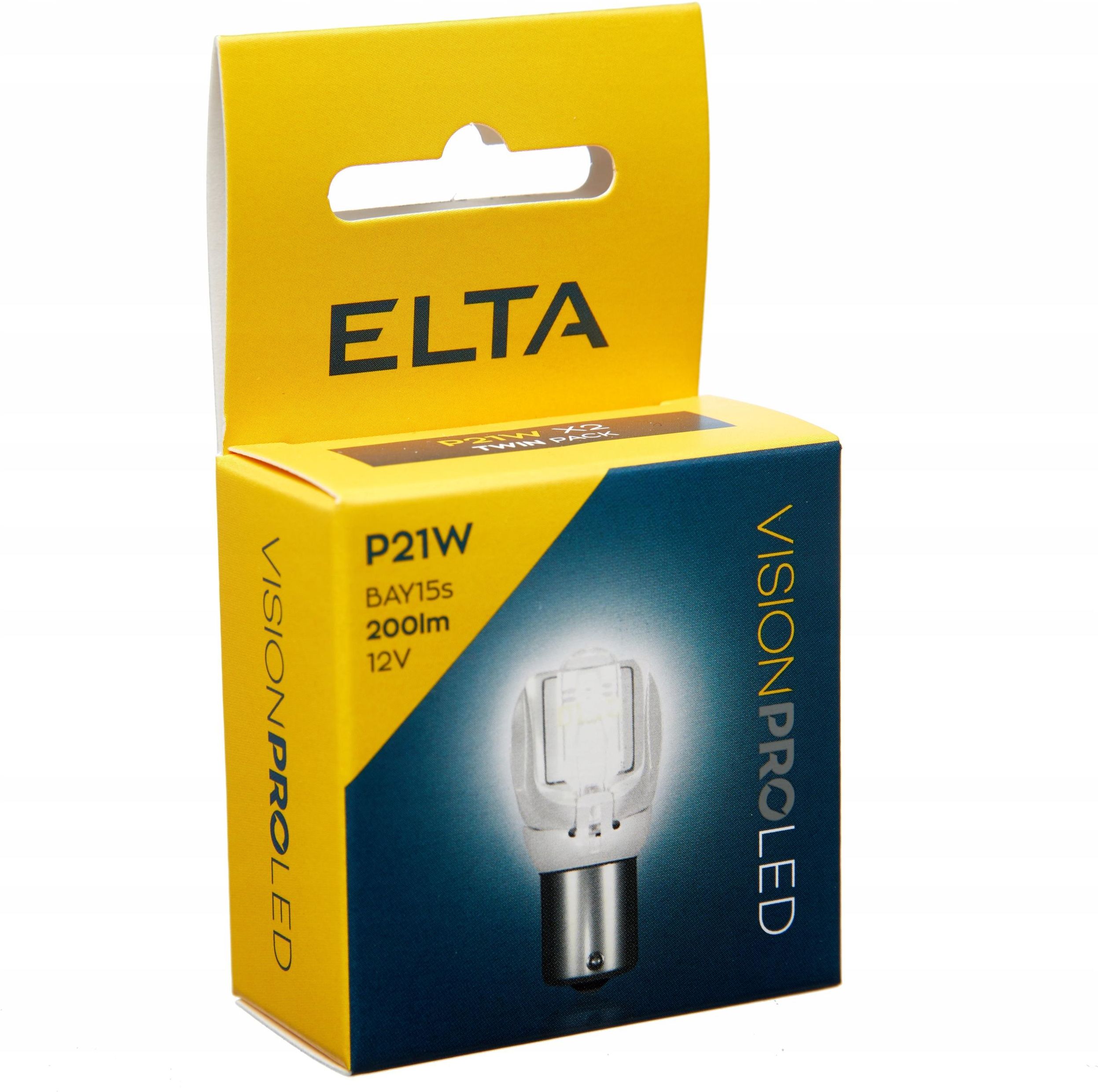 ELTA VISION PRO ŻARÓWKI LED P21W 6000K 200LM EB8050TR - opinie i ceny ...