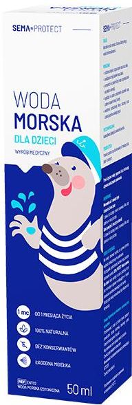 SEMA Protect woda morska dla dzieci spray do nosa 50 ml - Opinie i ceny na Ceneo.pl