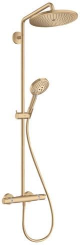 Zestaw prysznicowy Hansgrohe Croma Select S280 brąz szczotkowany ...