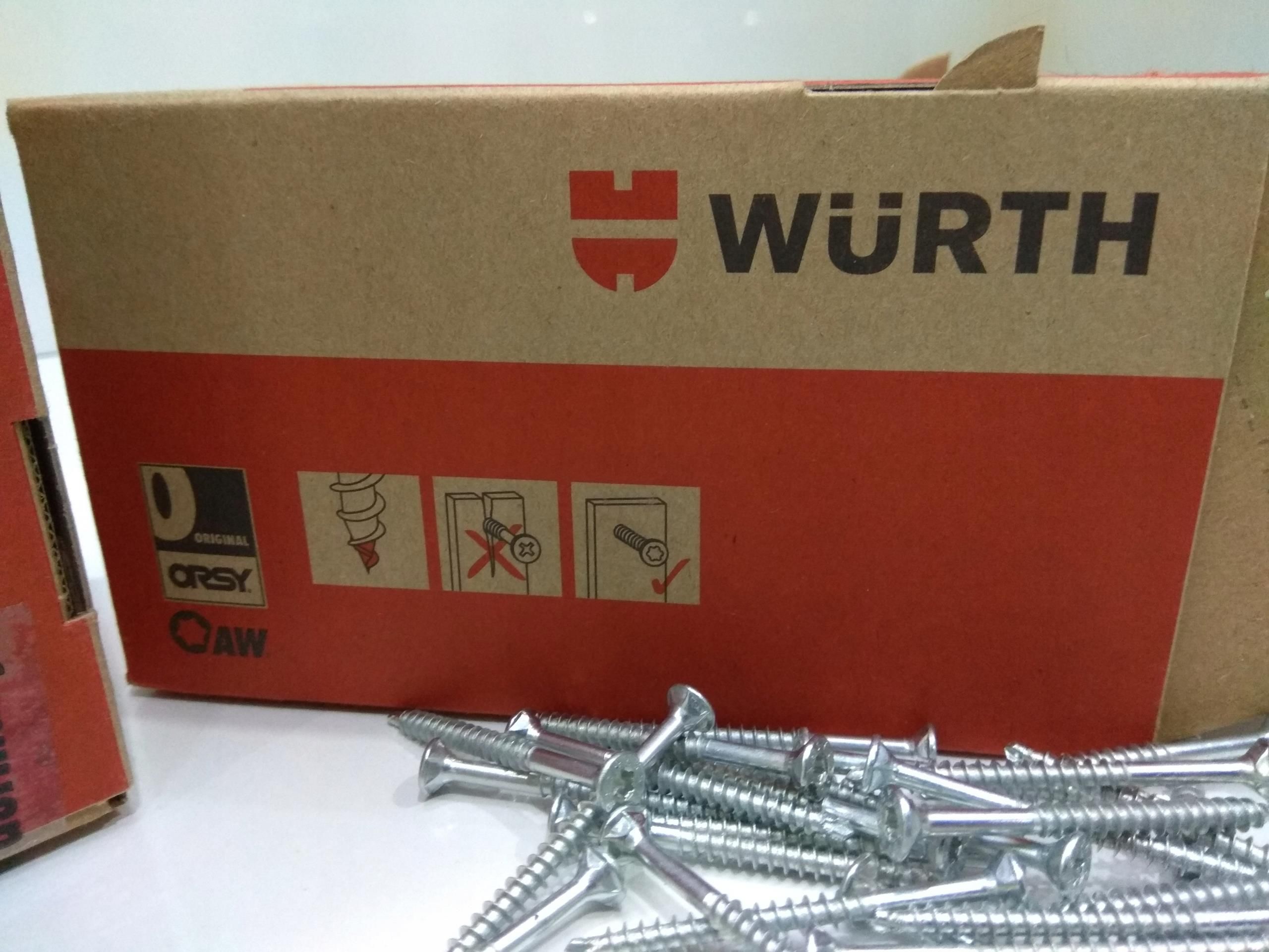 Wkręt Wurth Assy 4X50 500SZT - Opinie i ceny na Ceneo.pl