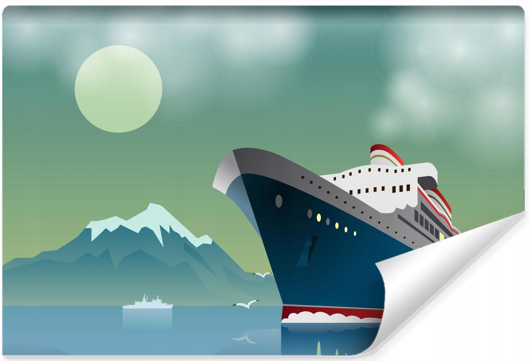 MURALO FOTOTAPETA MŁODZIEŻOWA STATEK OCEAN MORZE 90X60 - Opinie i ceny ...