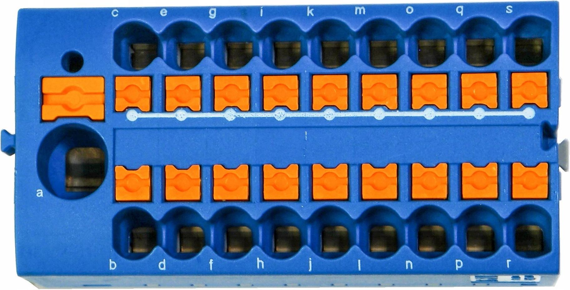 Bezpiecznik PHOENIX CONTACT BLOK ROZDZIELCZY LISTWA N SAMOZACISKOWA 1X6 ...