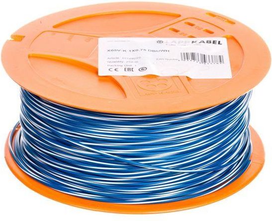 LAPP KABEL PRZEWÓD INSTALACYJNY X05V-K 0,75 CIEMNONIEBIESKI/BIAŁY 4512922S /250M/ () - Opinie i ...