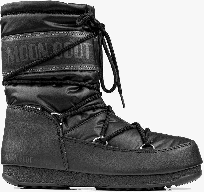 Moon Boot Buty Zimowe Damskie Mid Nylon Wp (24009200001) - Czarny ...