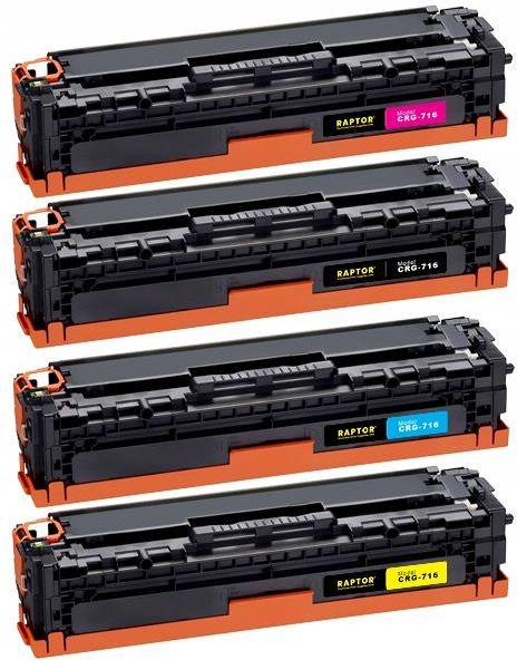 RAPTOR 4X TONER CANON I-SENSYS MF8050CN MF8080CW CRG716 - Opinie i ceny ...