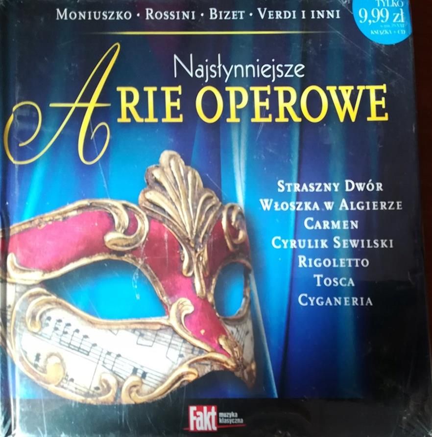 Płyta kompaktowa Najsłynniejsze Arie Operowe Cd+książka - Ceny i opinie - Ceneo.pl