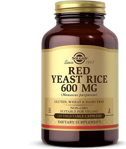 Solgar Red Yeast Rice Czerwony Ryż 600mg 120kaps. - Opinie i ceny na ...