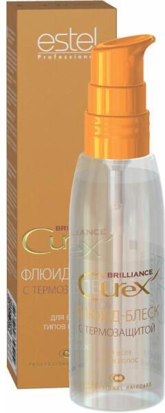 Estel Professional Termoochronny Fluid Nadający Połysk Do Wszystkich Rodzajów Włosów Curex ...