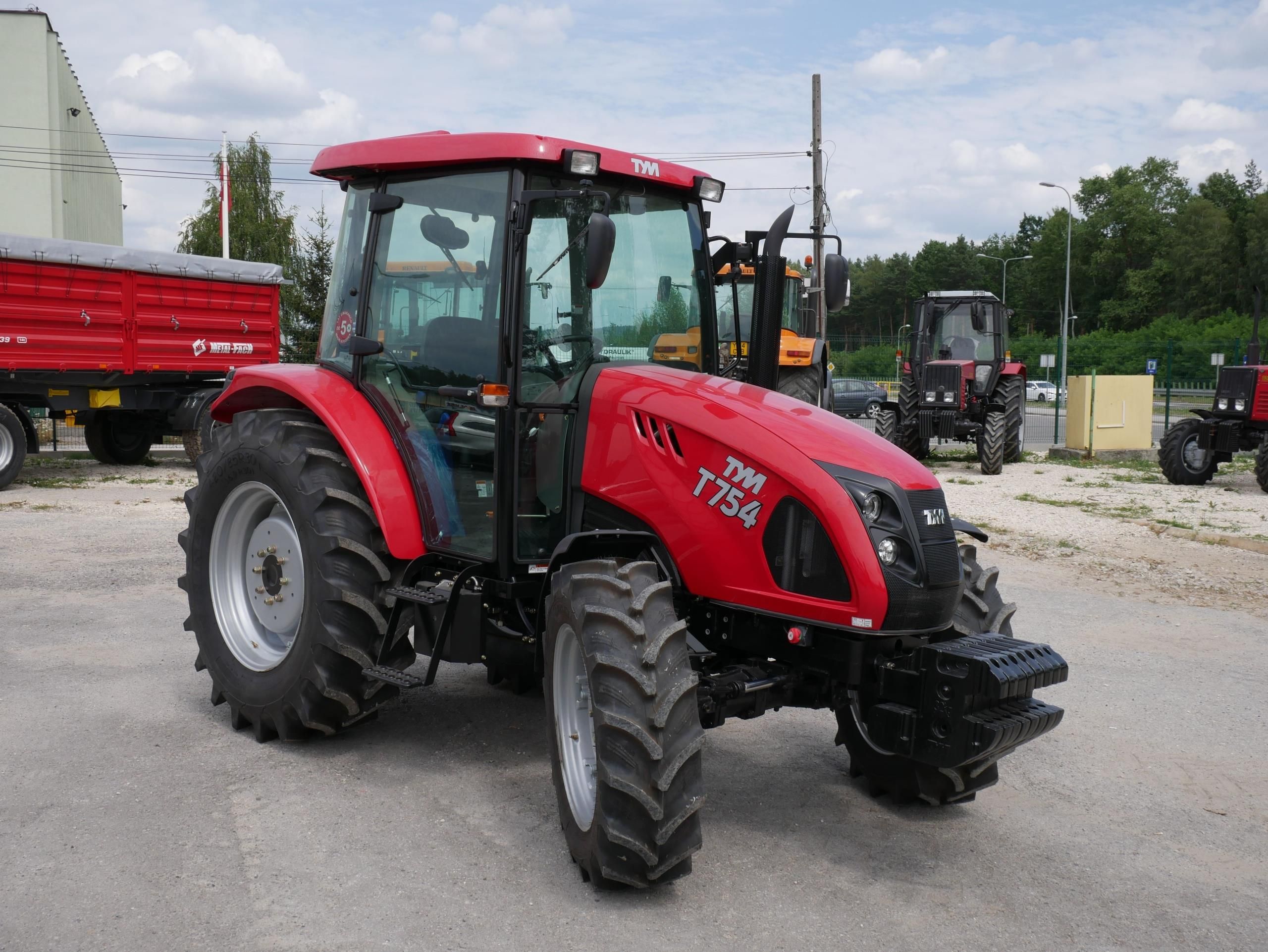 Ciągnik Rolniczy TYM 754 75KM PROW - Opinie i ceny na Ceneo.pl