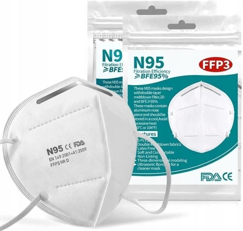 FFP3 N95 Maseczka Maska ochronna ANTYWIRUSOWA - Ceny i opinie - Ceneo.pl